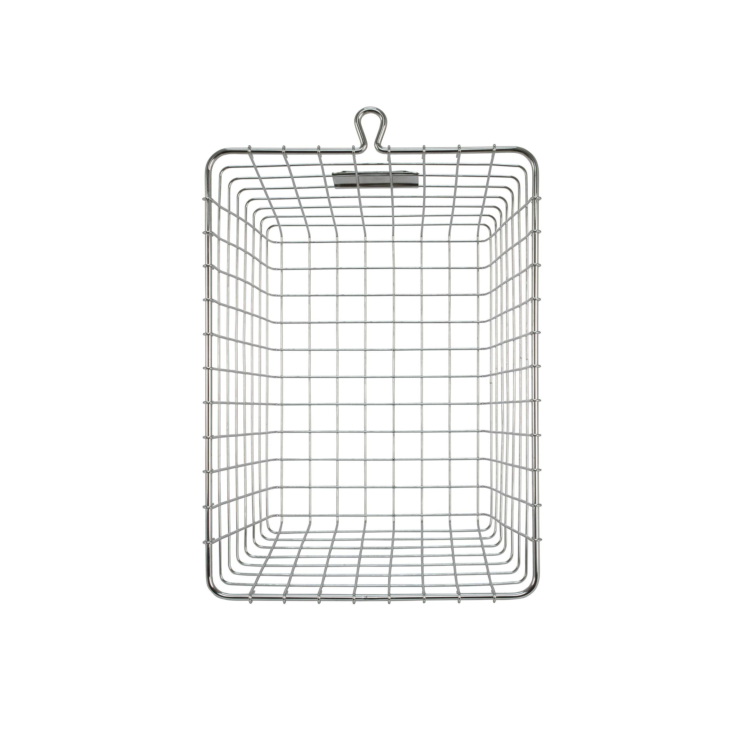 Spectrum Diversified Wire Storage Basket Small, Chrome, Pack of 1