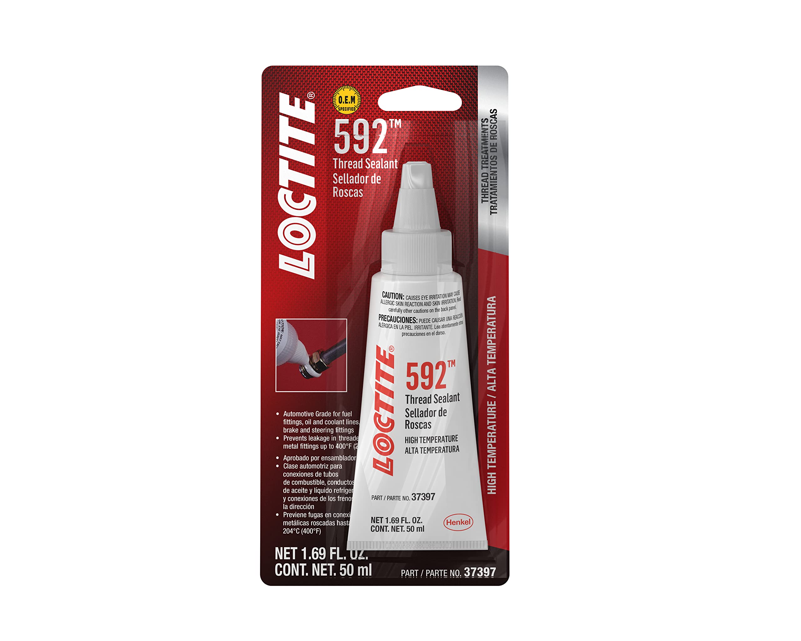 Loctite 483630 592 Thread Sealant, 50-Mililiter Tube