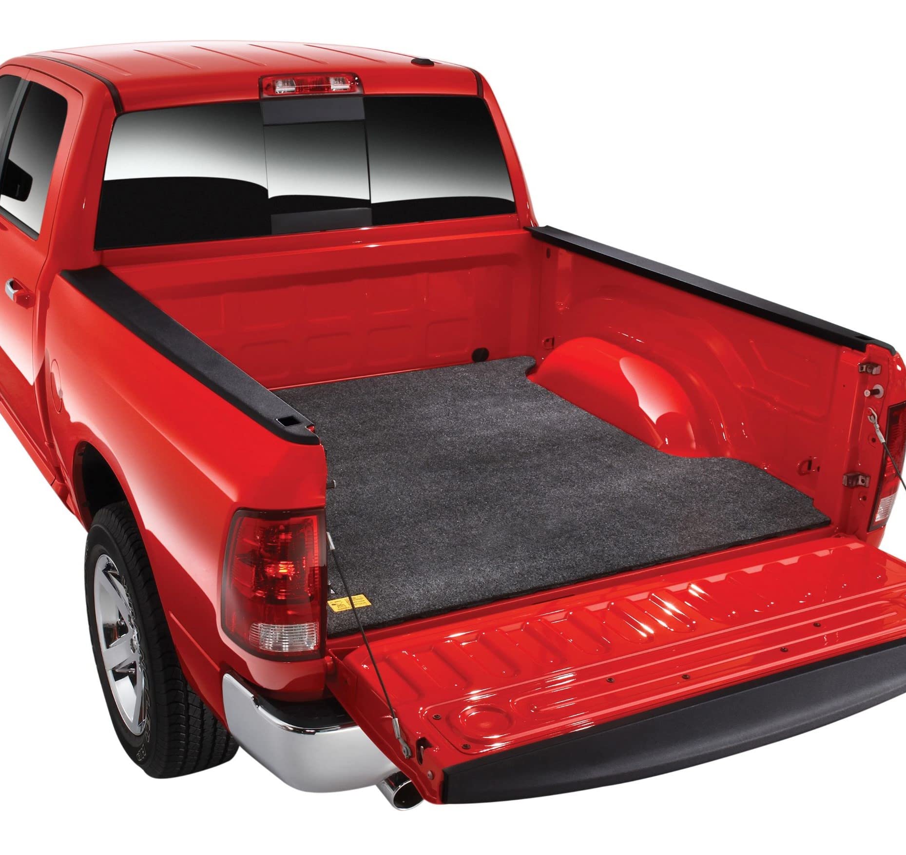 BedRug Classic Bed Mat | Black | BMT02SBS | Fits 2002 - 2018 Dodge Ram, 2019 - 2022 Ram (Classic Body style), 2003 - 2022 Ram 2500/3500 w/o Rambox