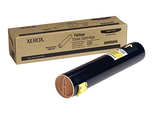 Xerox Phaser 7760 Yellow High Capacity Toner Cartridge (25000 Pages) - 106R01162