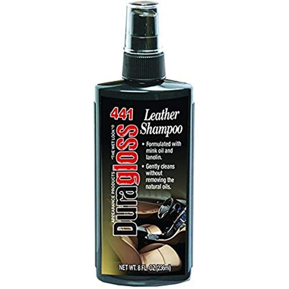 Duragloss 441 Clear Leather Shampoo - 8 oz.