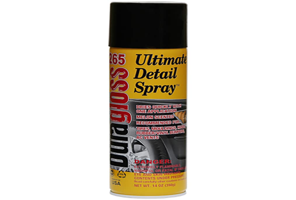 Duragloss 265 Clear Ultimate Detail Spray, 14 oz., 1 Pack