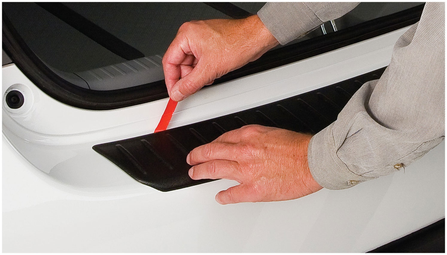 Auto Ventshade [AVS] Bumper Protection - Smoke Color | 34002 | Fits 2007 - 2008 Toyota Yaris Hatchback