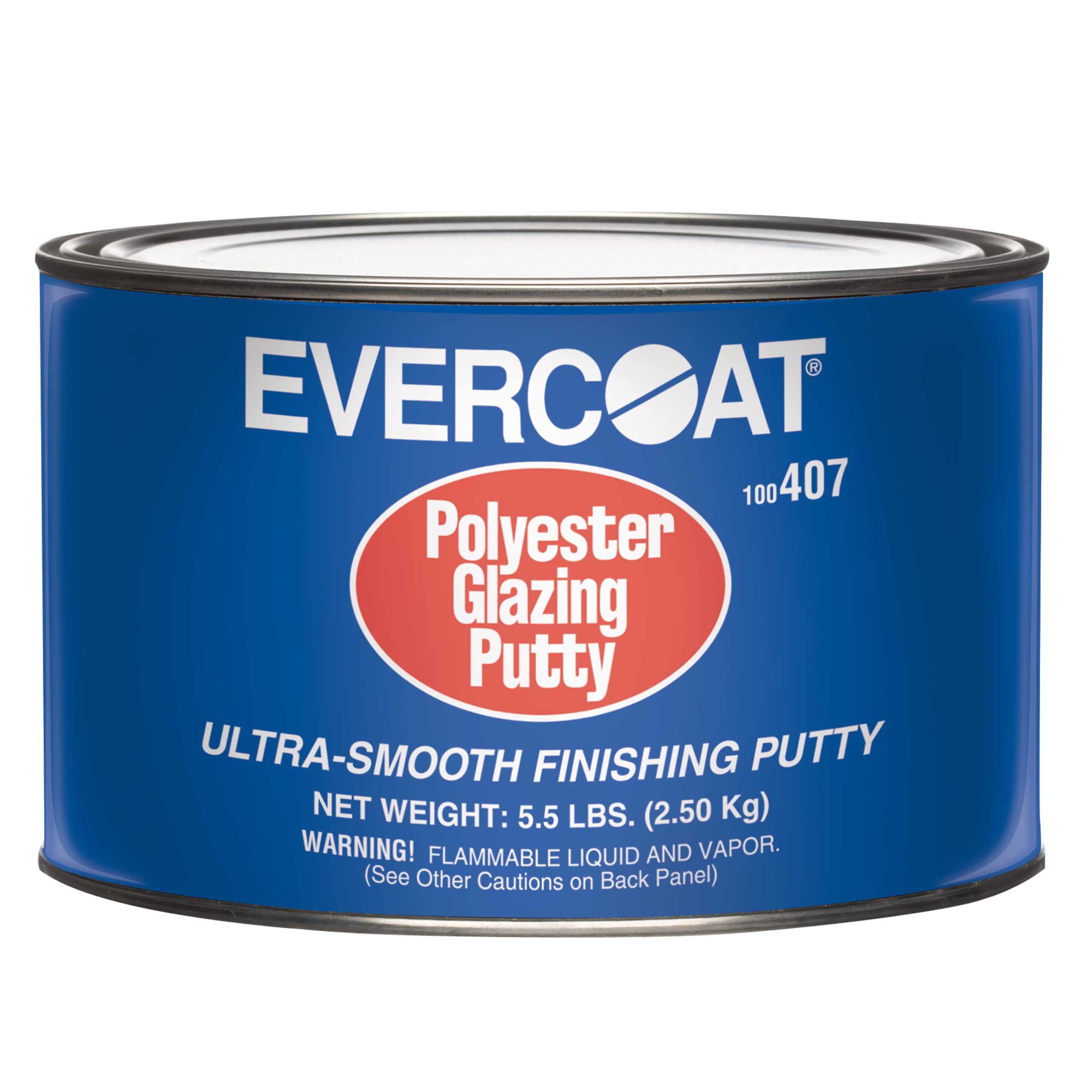 Evercoat Polyester Glazing Putty for Galvanized Steel, Aluminum, Fiberglass & More - 64 Fl Oz