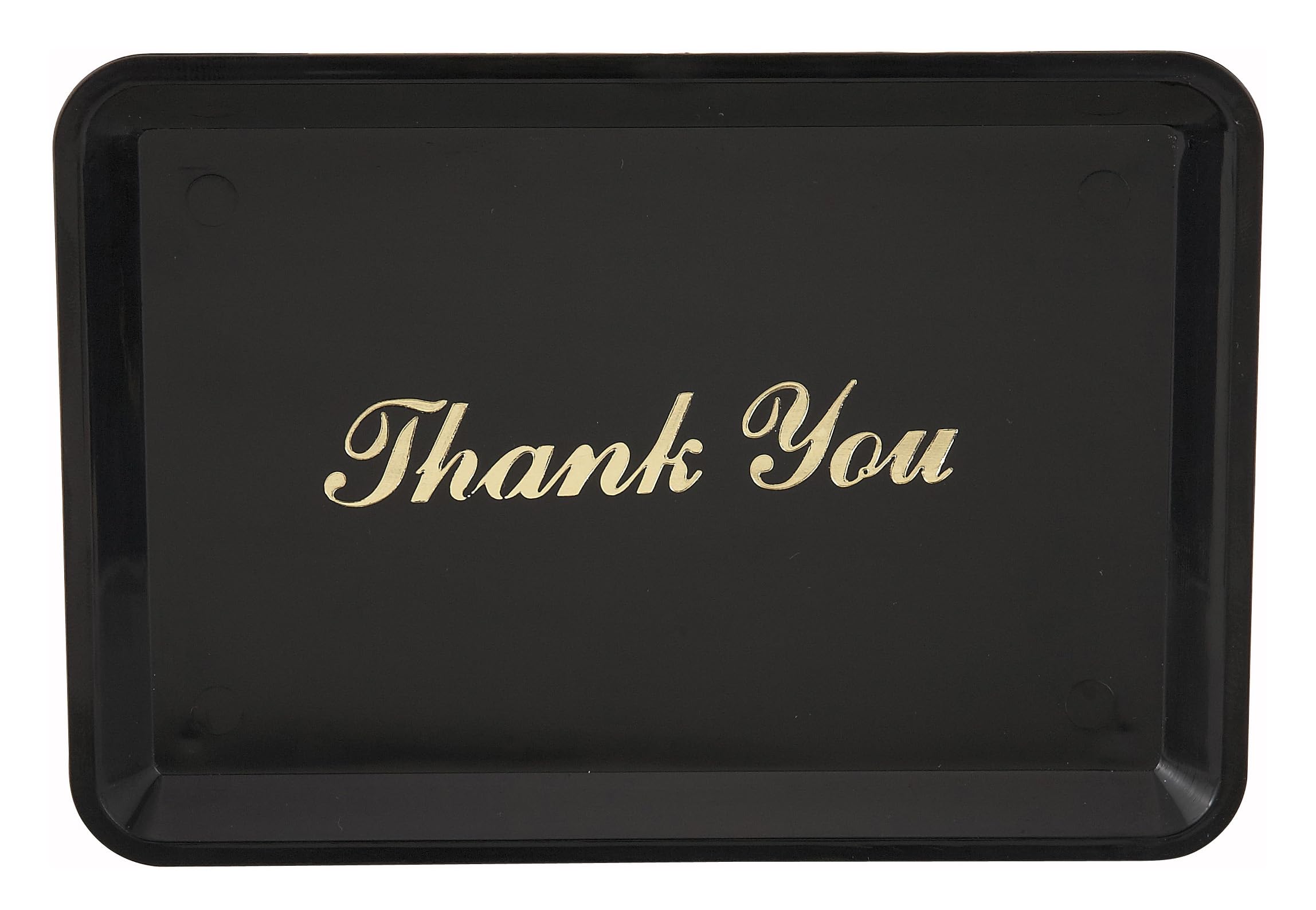 Tip Tray, 4-1 2'' x 6-1 2'', gold imprint, Priced per Dozen