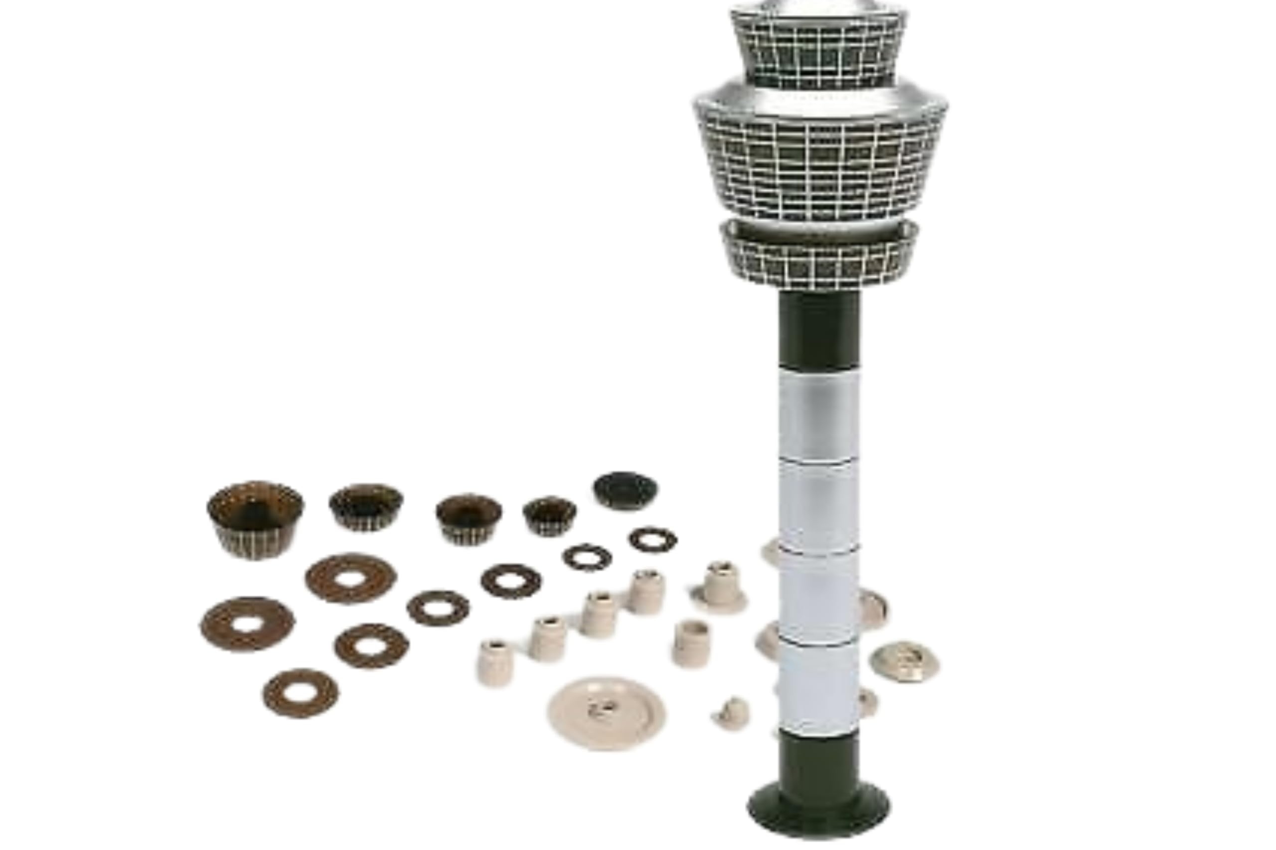 DARON Herpa Airport Tower Set (28 Pieces)