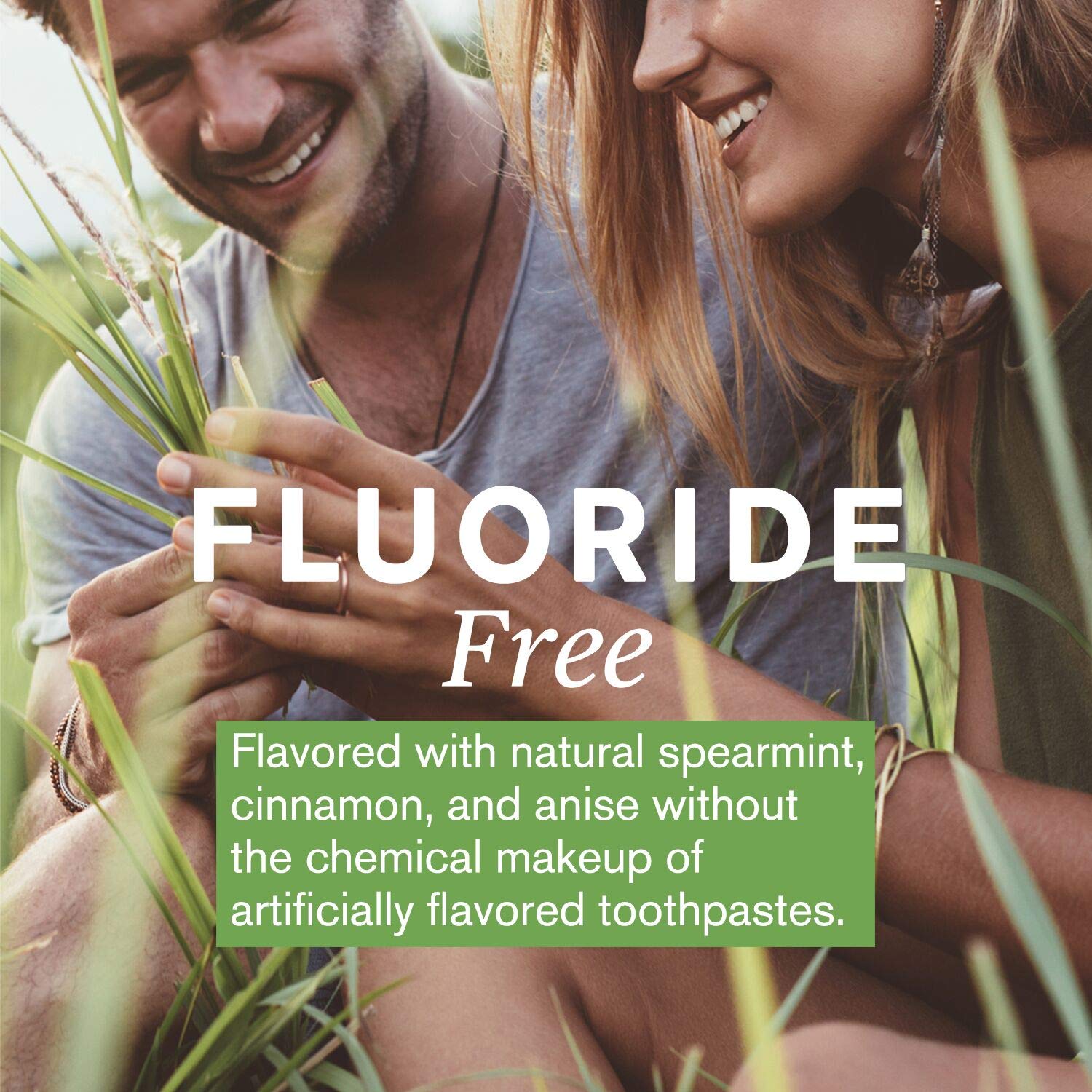 Nature's Sunshine XyliBrite Xylitol Toothpaste, Cool Mint, 3.5 oz. | Fluoride Free Toothpaste with Xylitol and Baking Soda to Whiten Teeth and Promote Oral Health