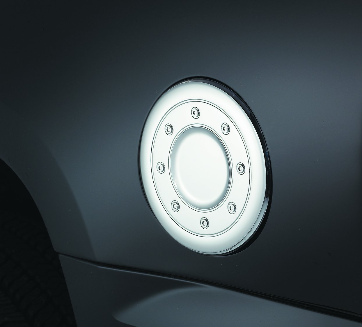 Auto Ventshade [AVS] Fuel Door Cover - Chrome | 688771 | Fits 2004 - 2008 Ford F-150