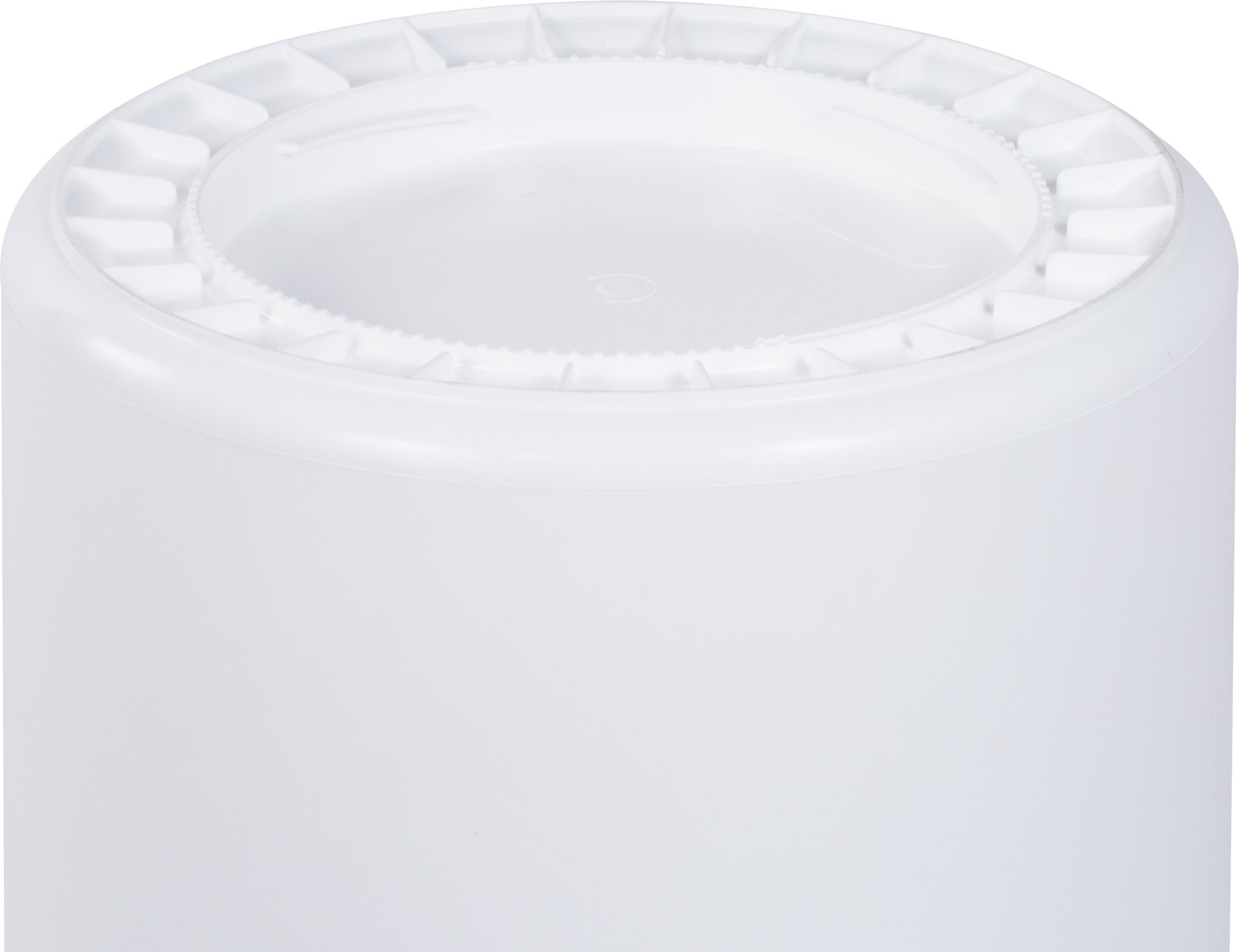 CFS 34102002 Bronco Round Waste Container Only, 20 Gallon, White