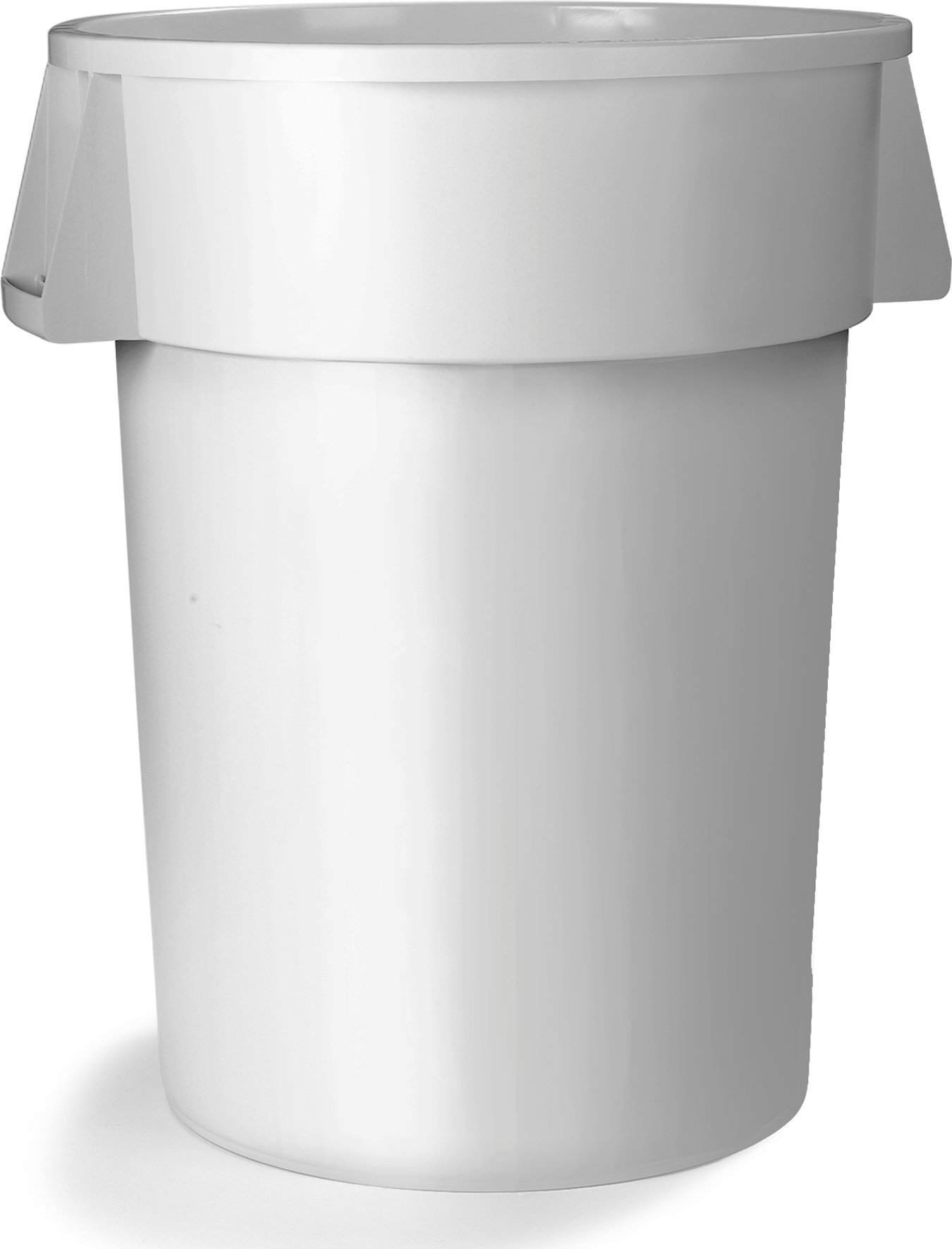 CFS 34102002 Bronco Round Waste Container Only, 20 Gallon, White