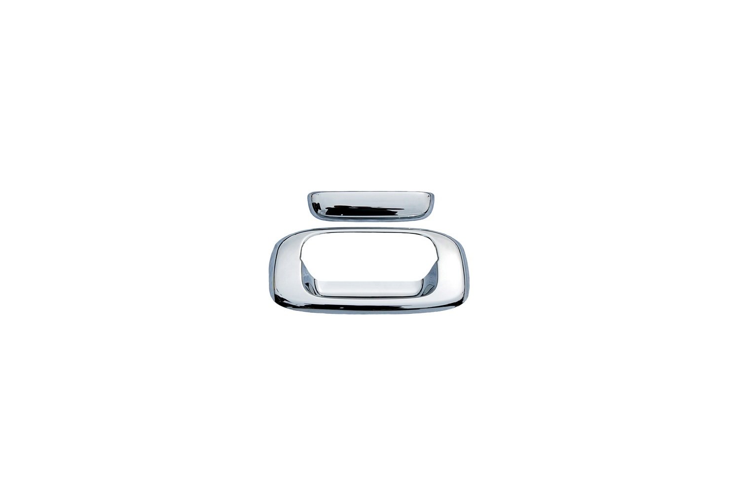 Auto Ventshade (AVS) 686556 Chrome Tailgate Handle Cover for 2002-2008 Dodge Ram 1500, 2002-2010 Ram 2500 & 3500, Black