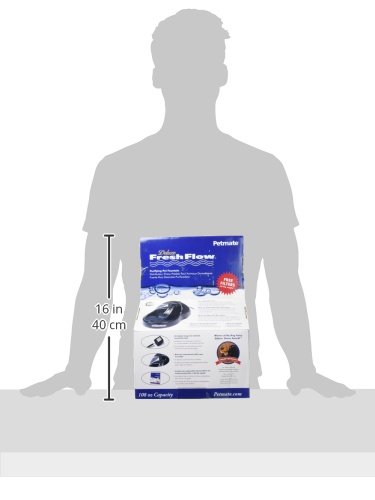 Petmate Deluxe Fresh Flow Dog and Cat Water Fountain 3 Sizes