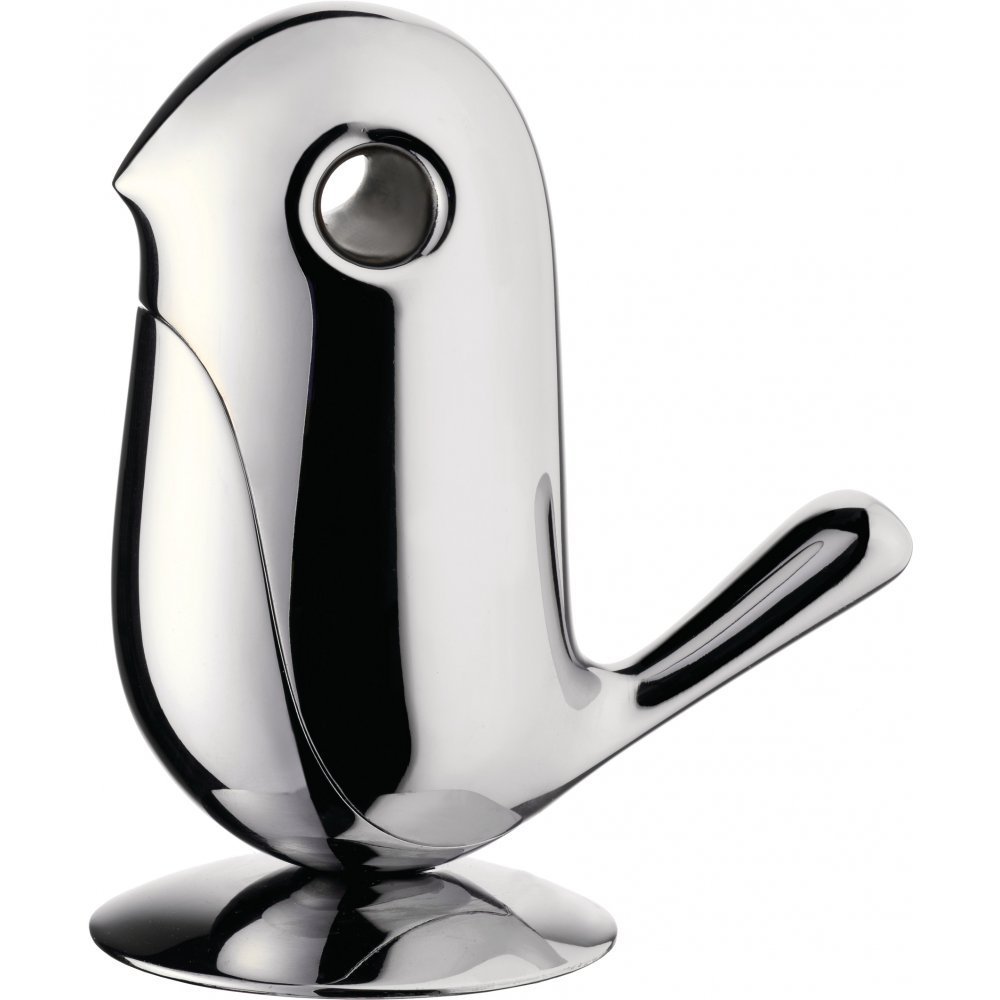 Alessi Chip Paper Clip Holder, One Size, Steel