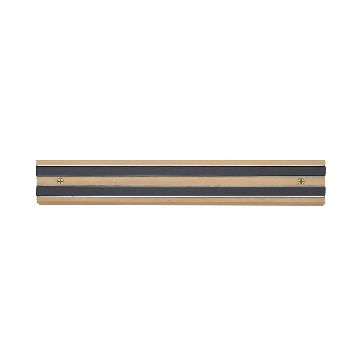 HIC Harold Import Co. HIC Magnetic Knife Holder and Tool Storage Bar, Wood, 12-Inches, 12 inch