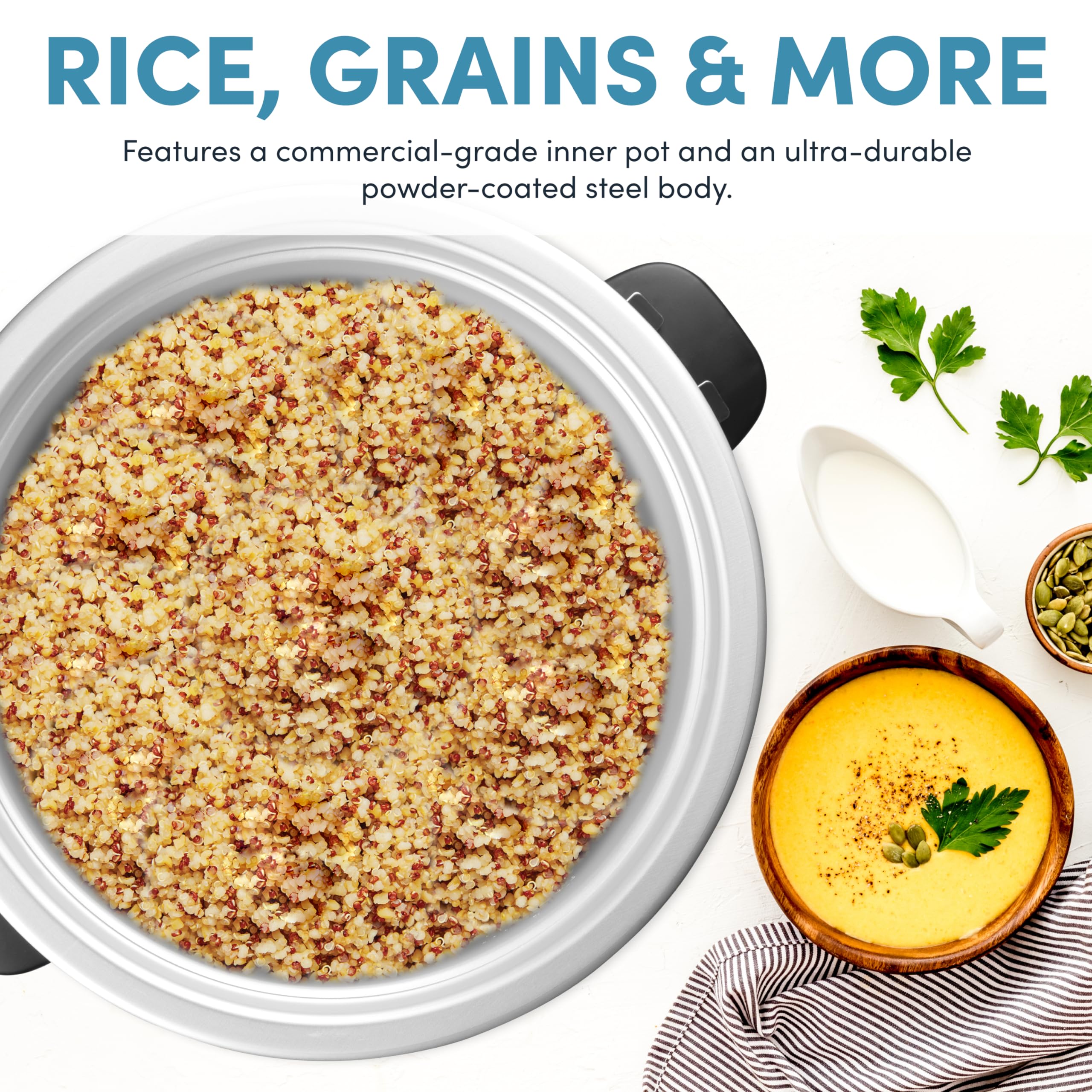 Aroma Housewares 60-Cup (Cooked) (30-Cup UNCOOKED) Commercial Rice Cooker (ARC-1033E)