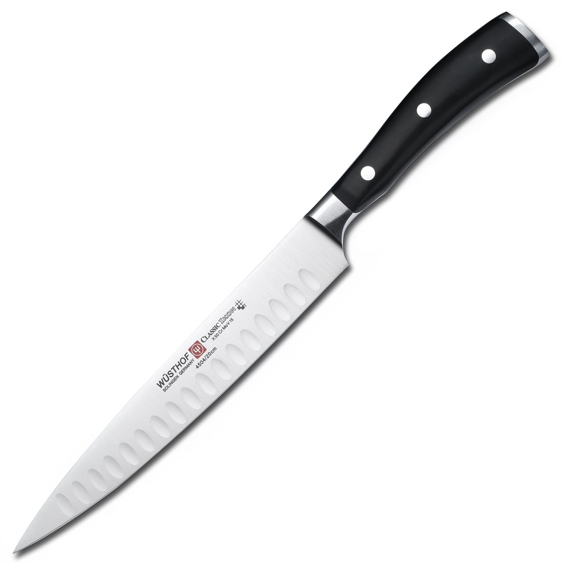 WÜSTHOF Classic IKON 8" Hollow Edge Carving Knife