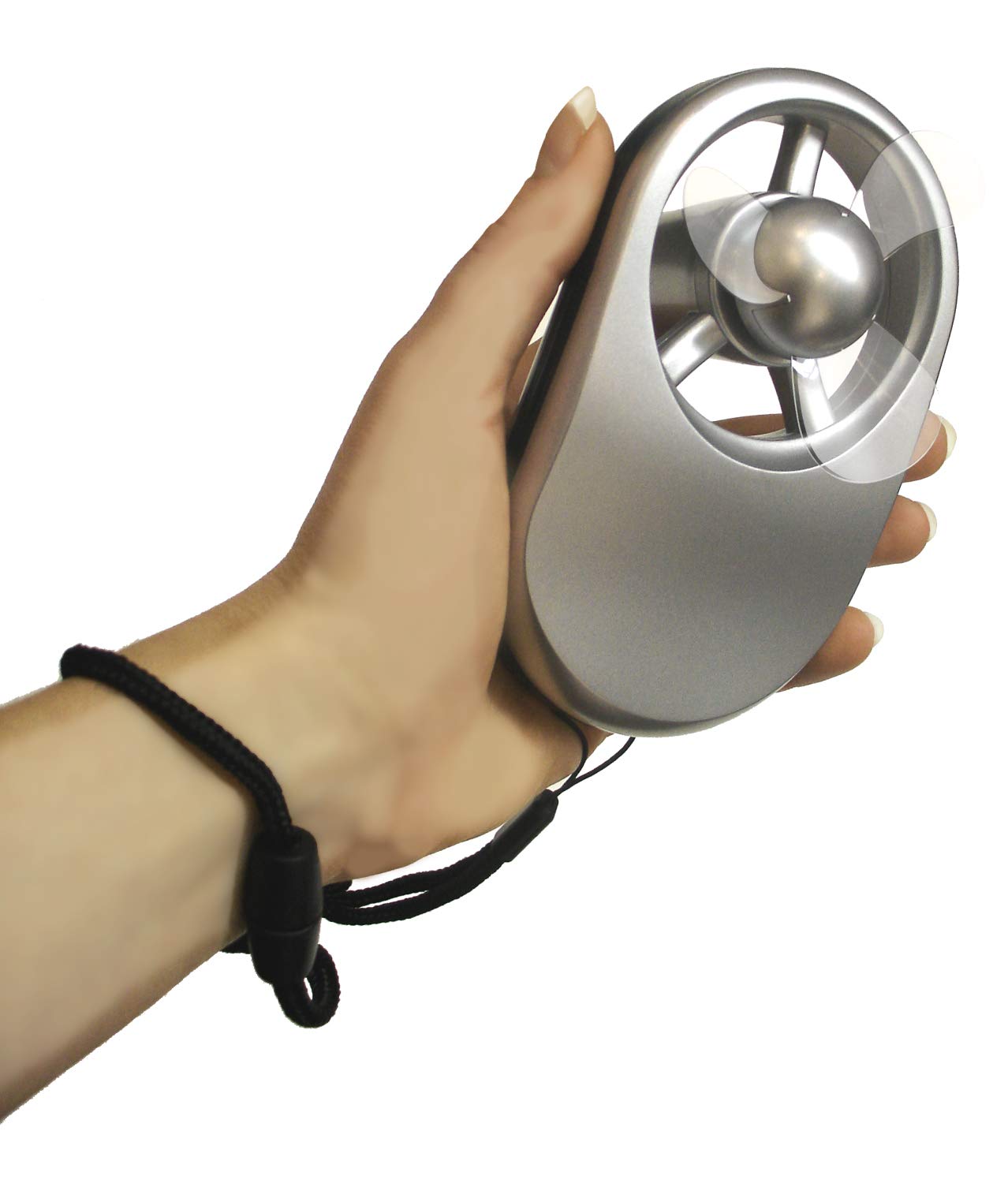 P3 International P3 Space Economizing Touch Portable Fan, Silver