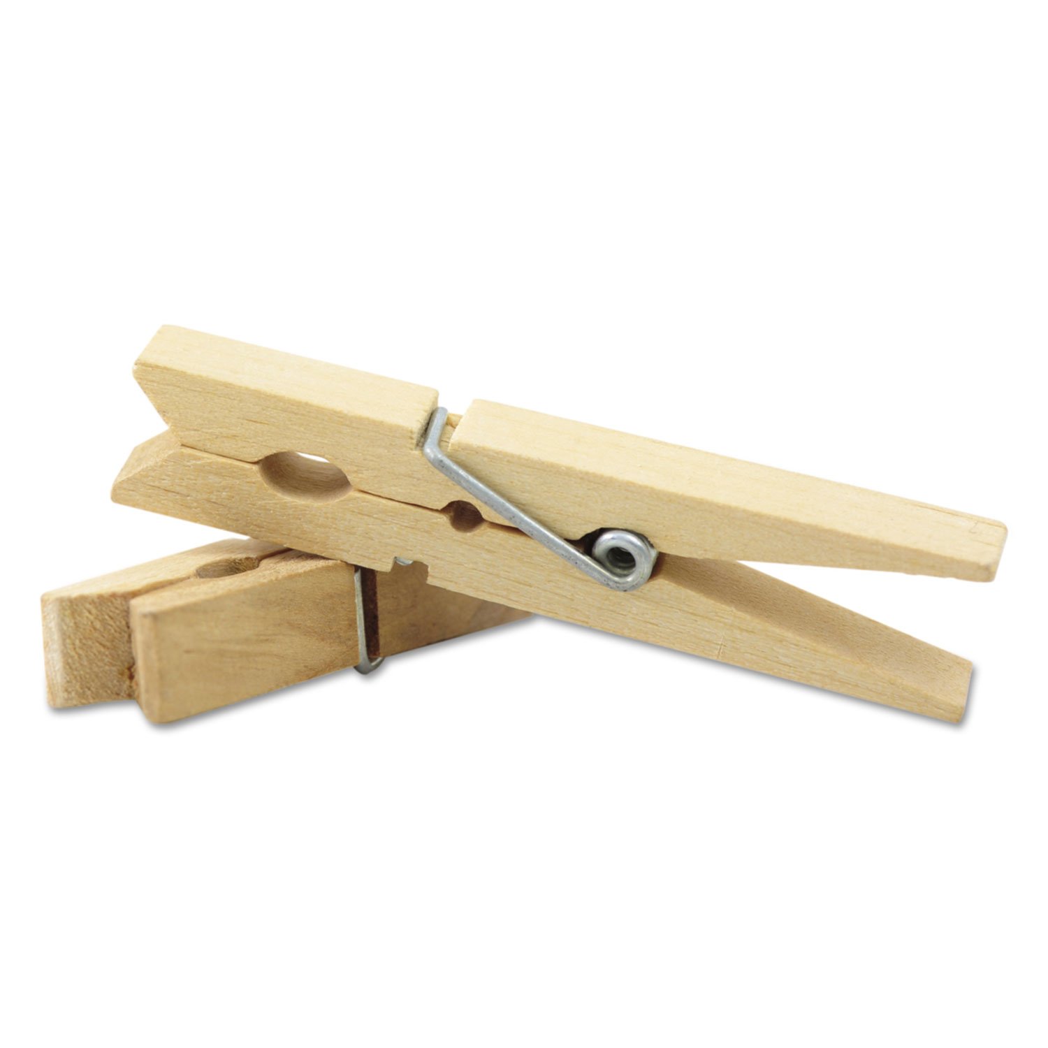 Creativity Street Spring Clothespins, Natural, Extra-Large, 3-3/8", 50 Pieces