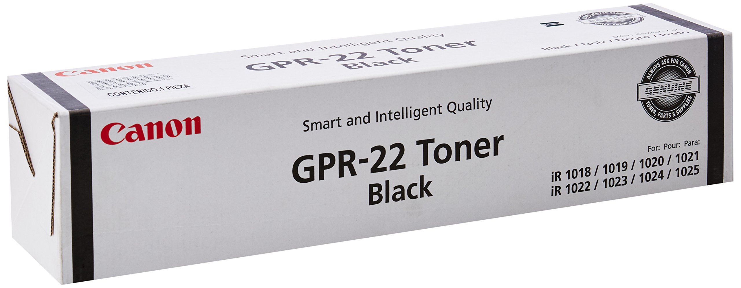 Canon GPR-22 0386B003AA ImageRunner 1018 1022 1023 1024 1025 Toner Cartridge (Black) in Retail Packaging