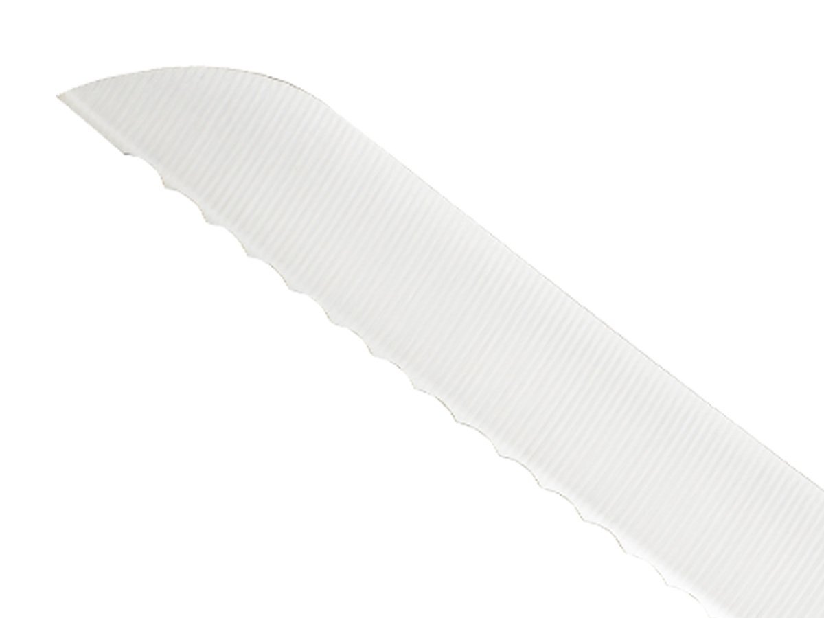 Mercer Culinary M22508 Millennia Black Handle, 8-Inch Wavy Edge, Bread Knife