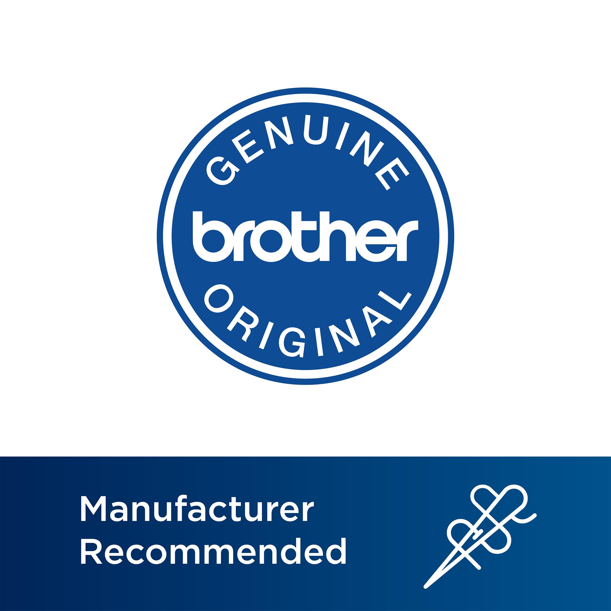 Brother Sewing and Embroidery Bobbins 10-Pack, SA156,Clear