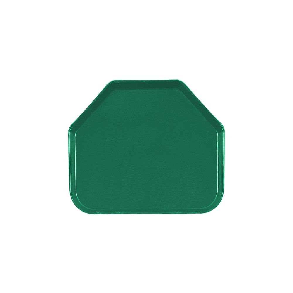 Cambro 1418TR119 Camtray trapezoid 14" x 18" Sherwood green - Case of 12