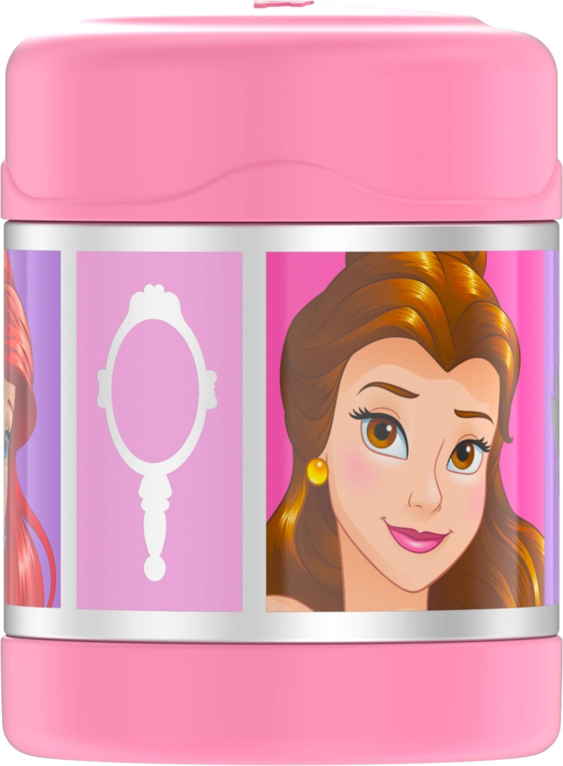 THERMOS FUNTAINER 10 Ounce Stainless Steel Kids Food Jar, Disney Princesses