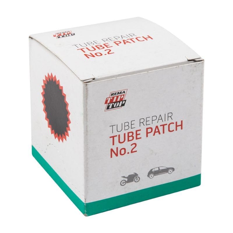Rema Tip Top Tube Repair Rube Patch No.2 Round (1 3/4", 44mm) Germany