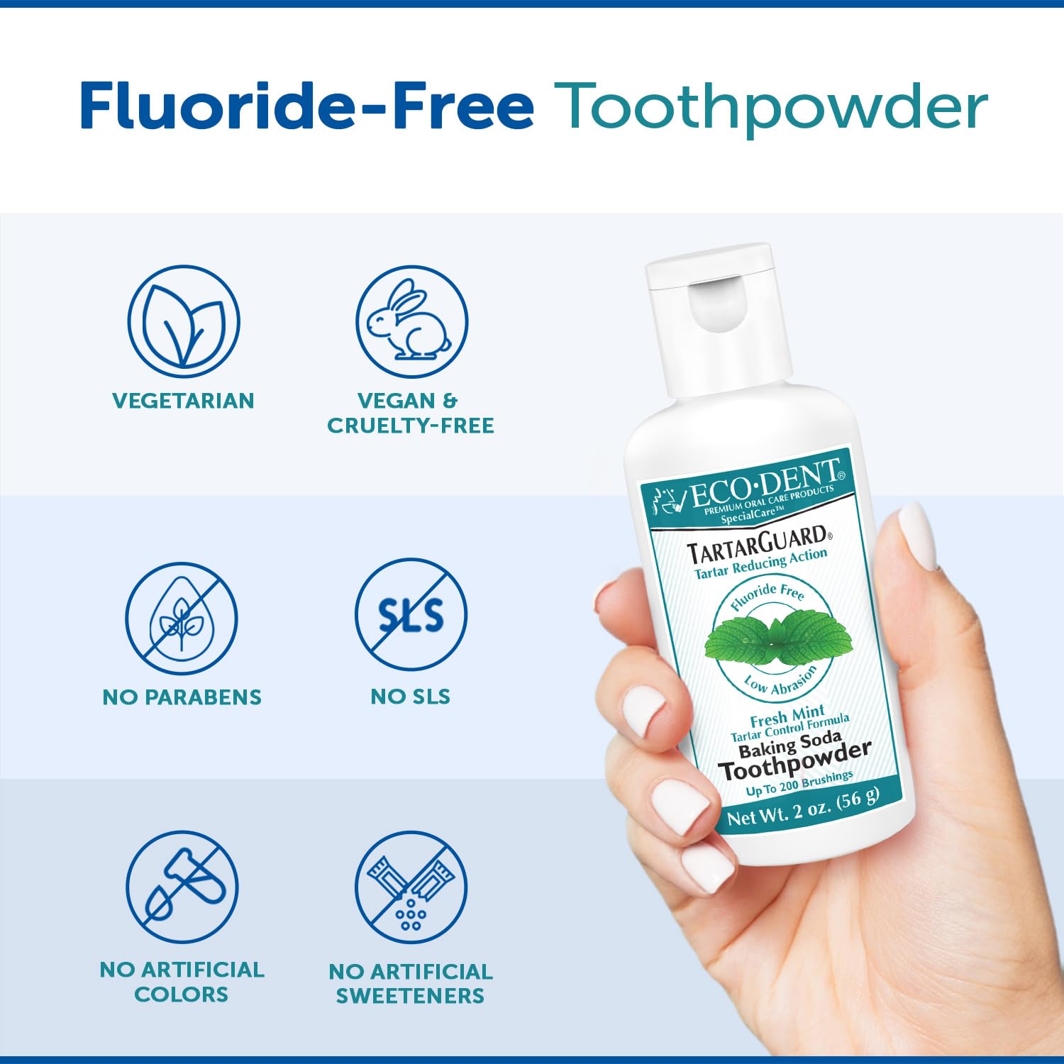 Toothpowder, Tartar Guard, 2 oz ( 2 Pack)