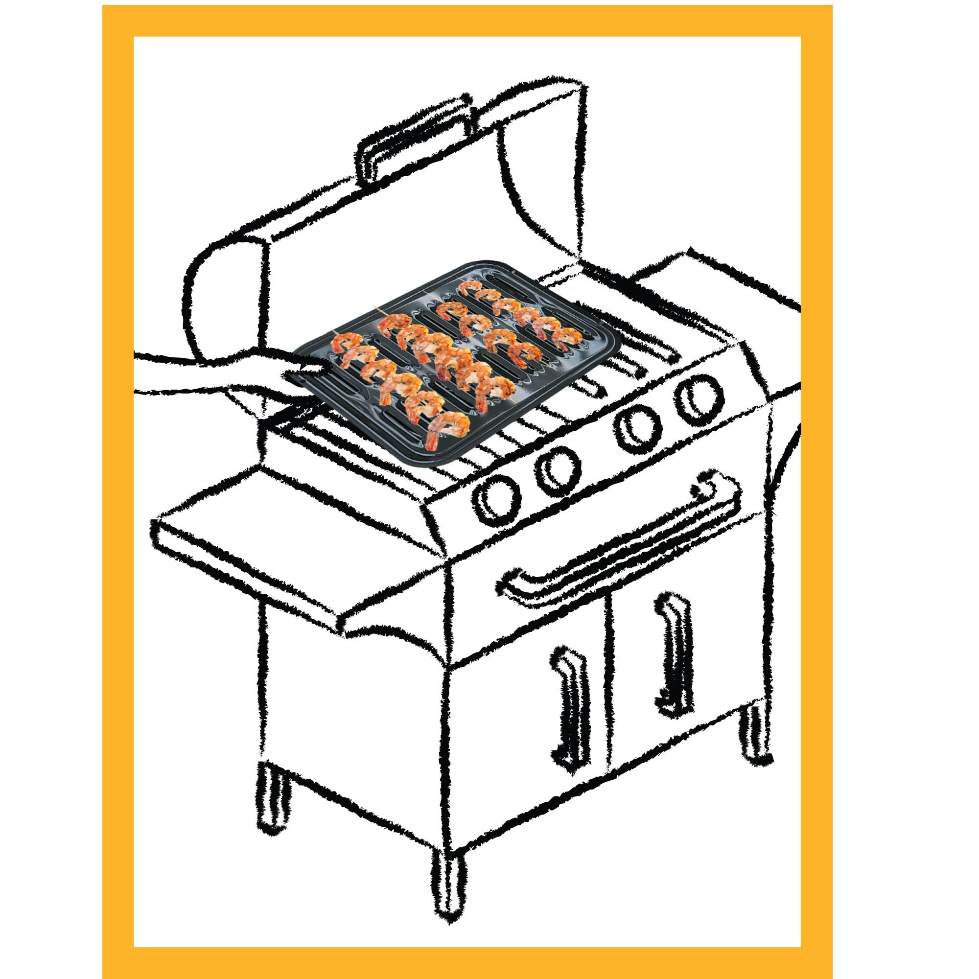 Range Kleen Broiler Pans for Ovens - BP102X 2 Pc Black Porcelain Coated Steel Oven Broiler Pan with Rack 16 x 12.75 x 1.75 Inches (Black)