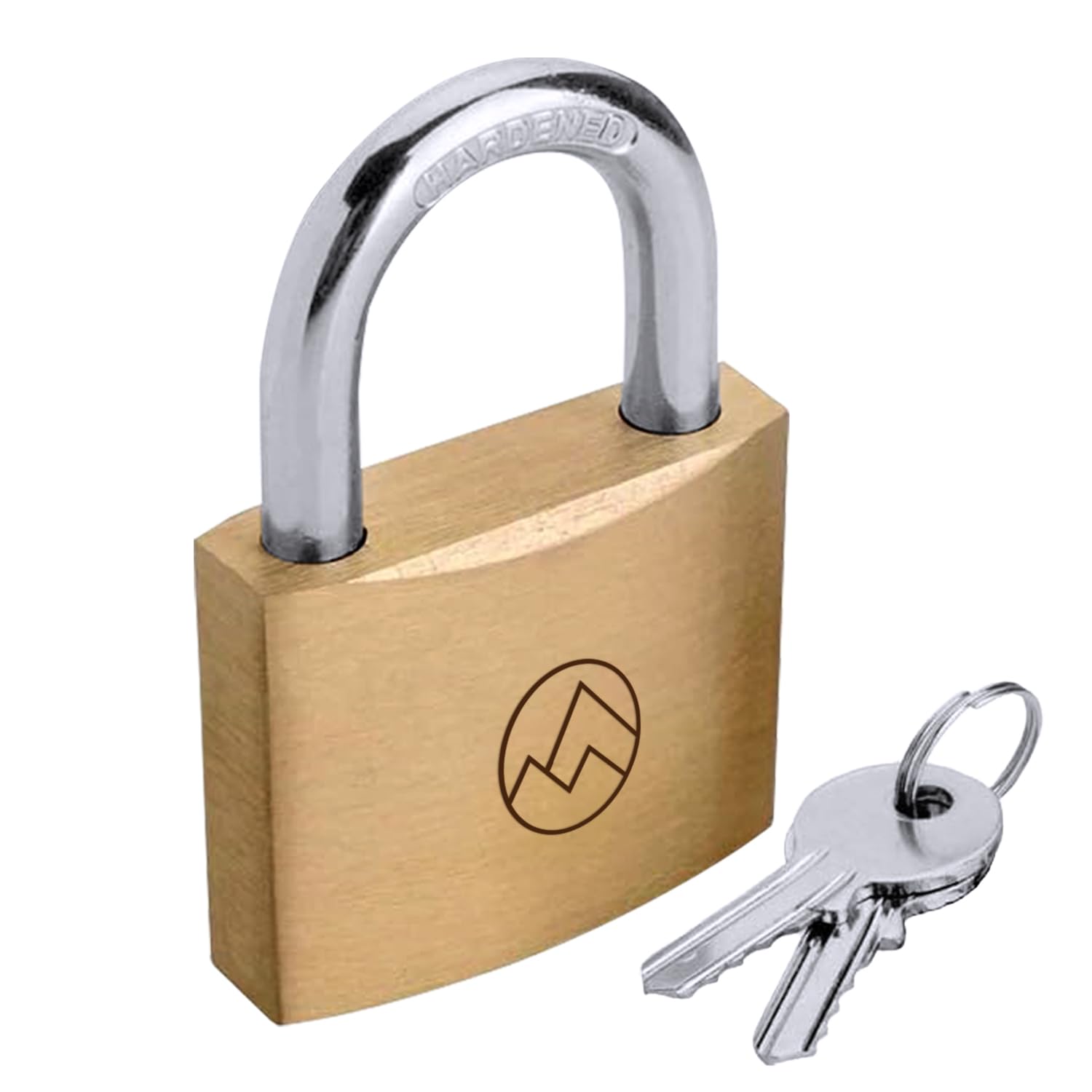 Mountain Series (BP200-KD) Solid Brass Padlocks, 2" Wide Keyed Different