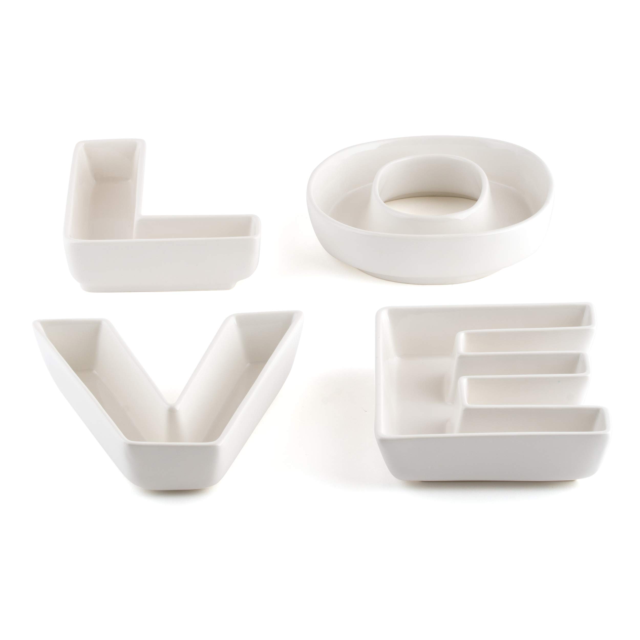WEDDINGSTAR "LOVE Plates Set