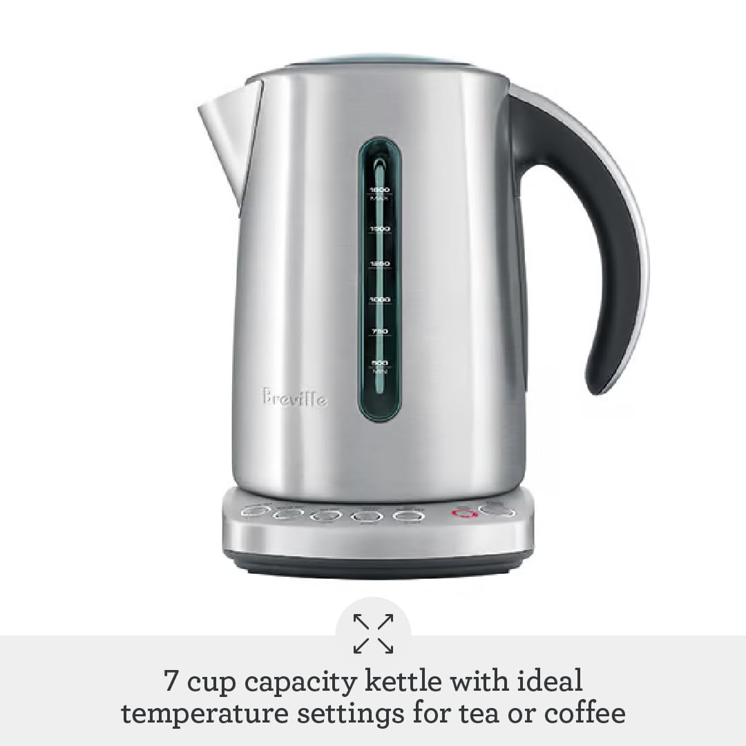 Breville IQ Electric Kettle, Brushed Stainless Steel, BKE820XL