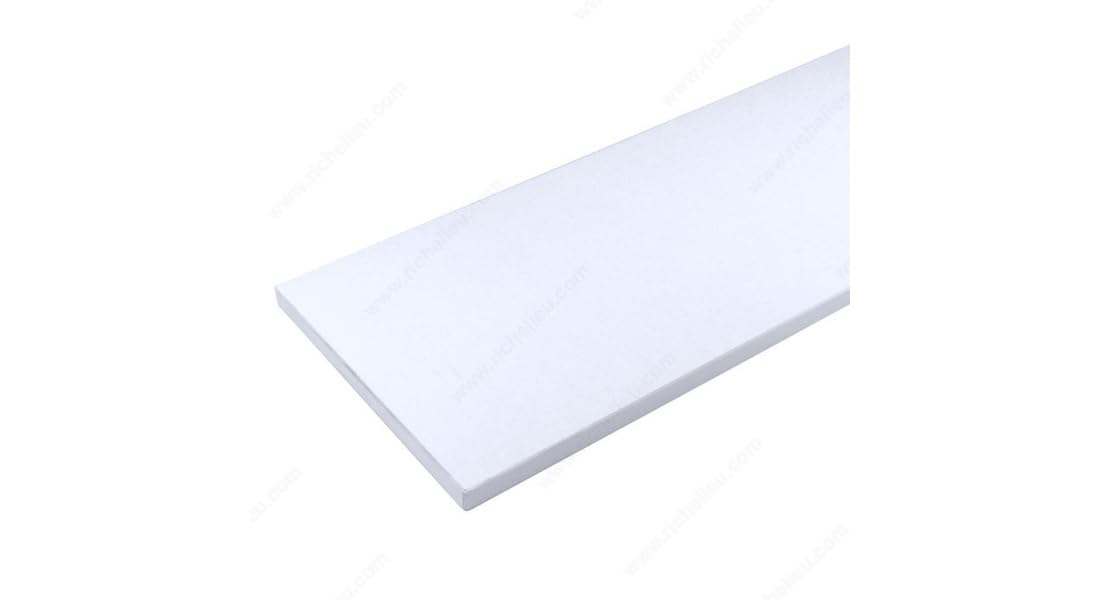 Knape & Vogt All-Purpose White Laminate Shelf