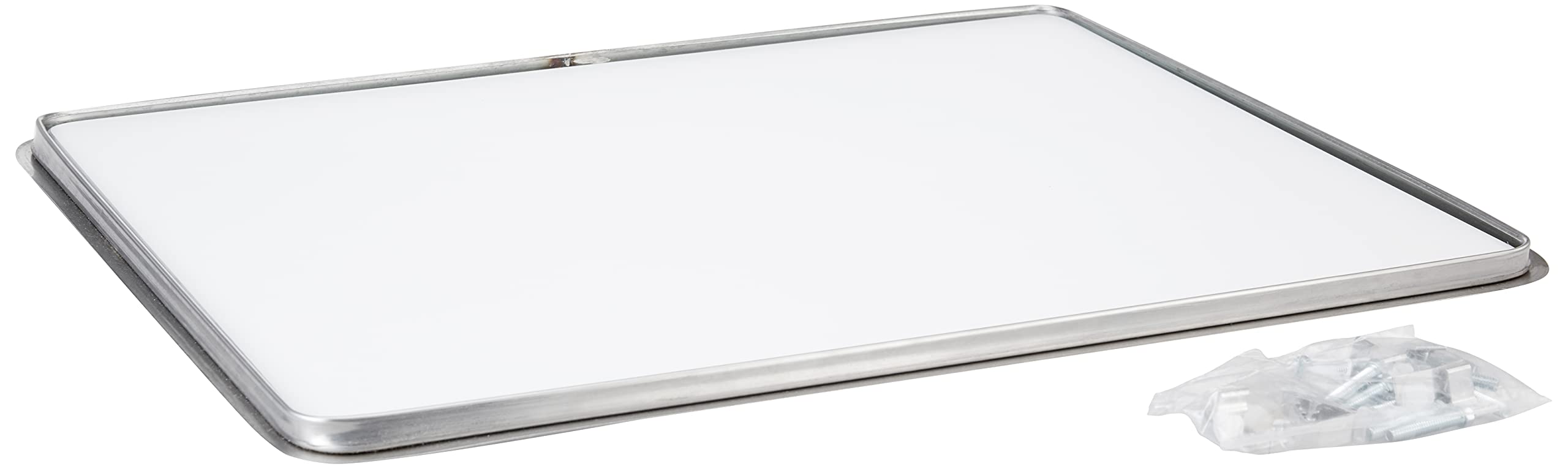 Vance Surface Saver 16 X 20" White Built-in Surface Saver Tempered Glass Cutting Board, White