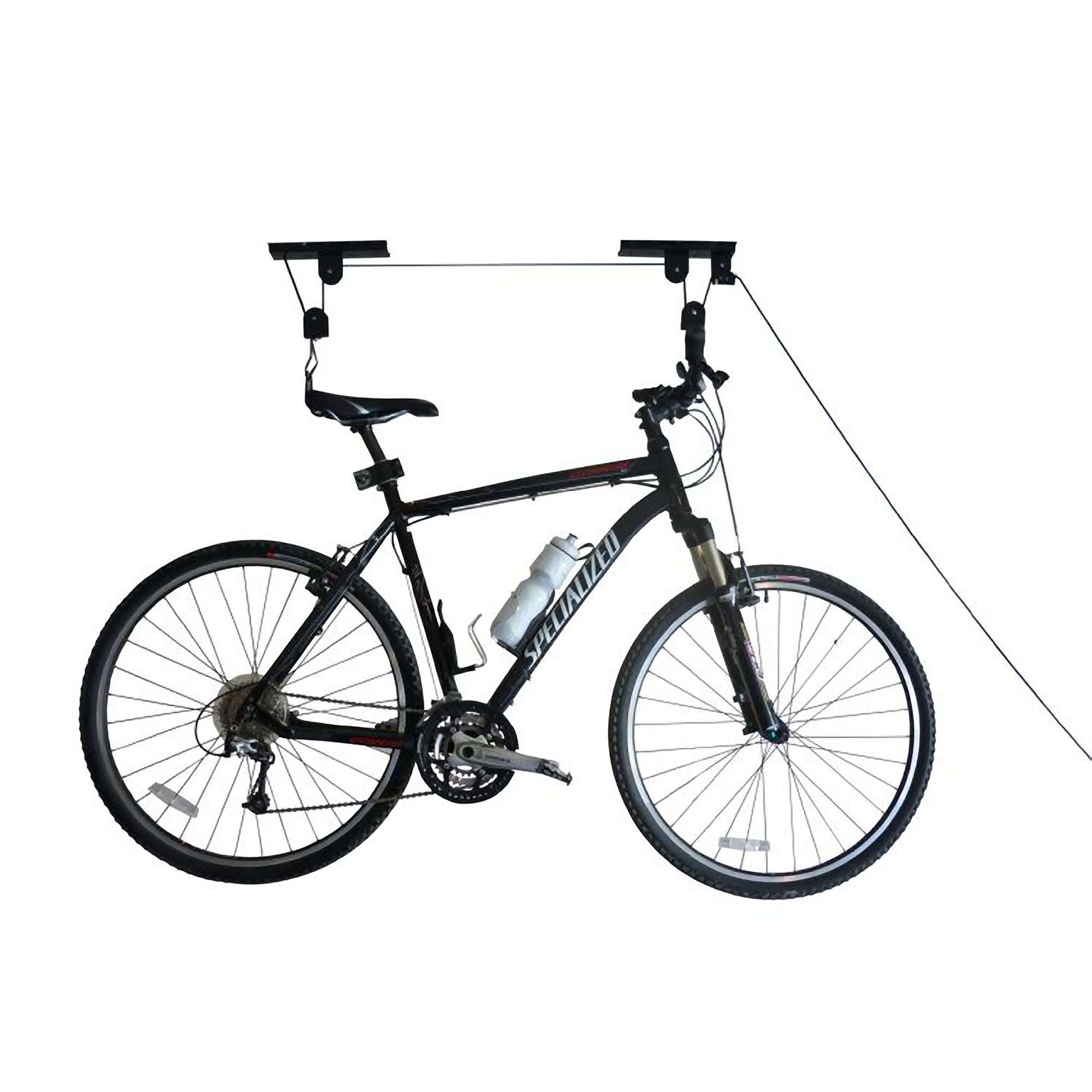RAD Sportz Bicycle Hoist Quality Garage Storage Bike Lift with 100 lb Capacity Even Works as Ladder Lift Premium Quality