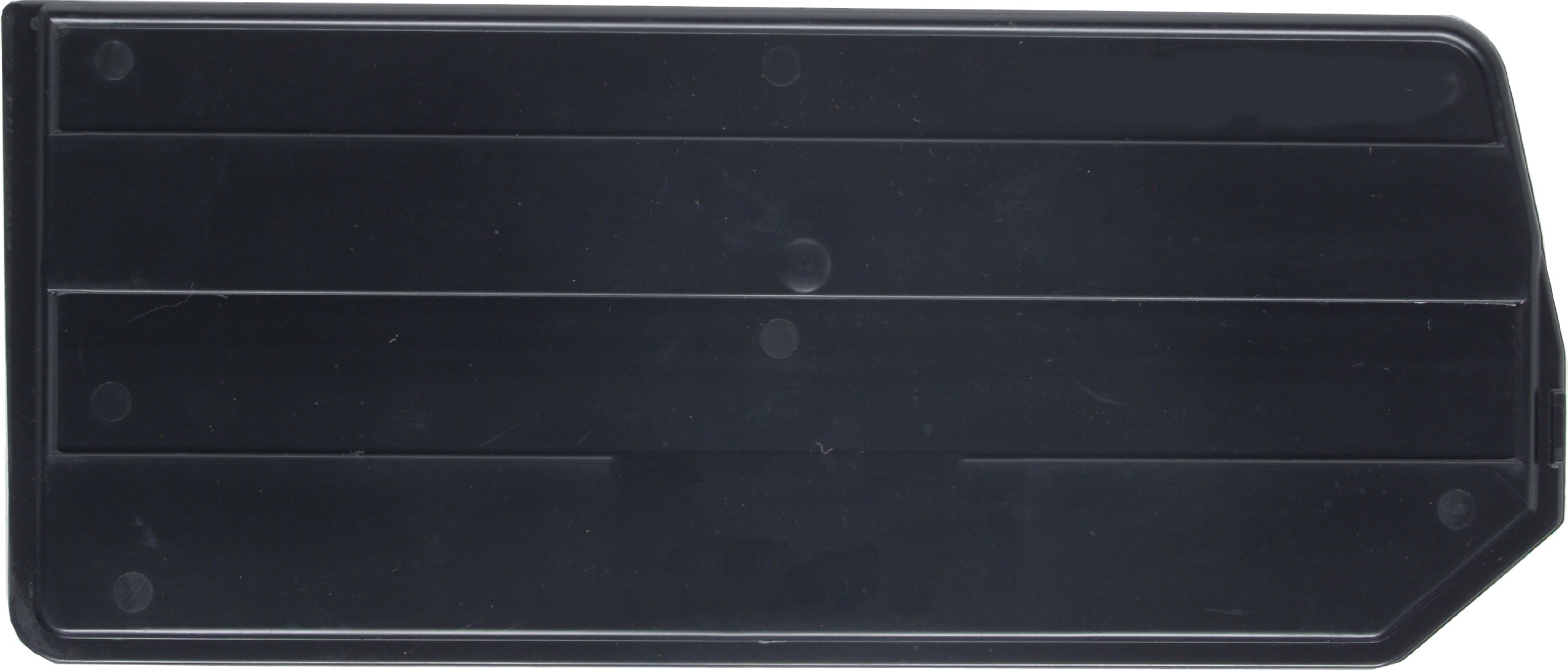 Quantum DUS239 Plastic Divider for QUS239, 10-Inch by 6-Inch, Black, Case of 6