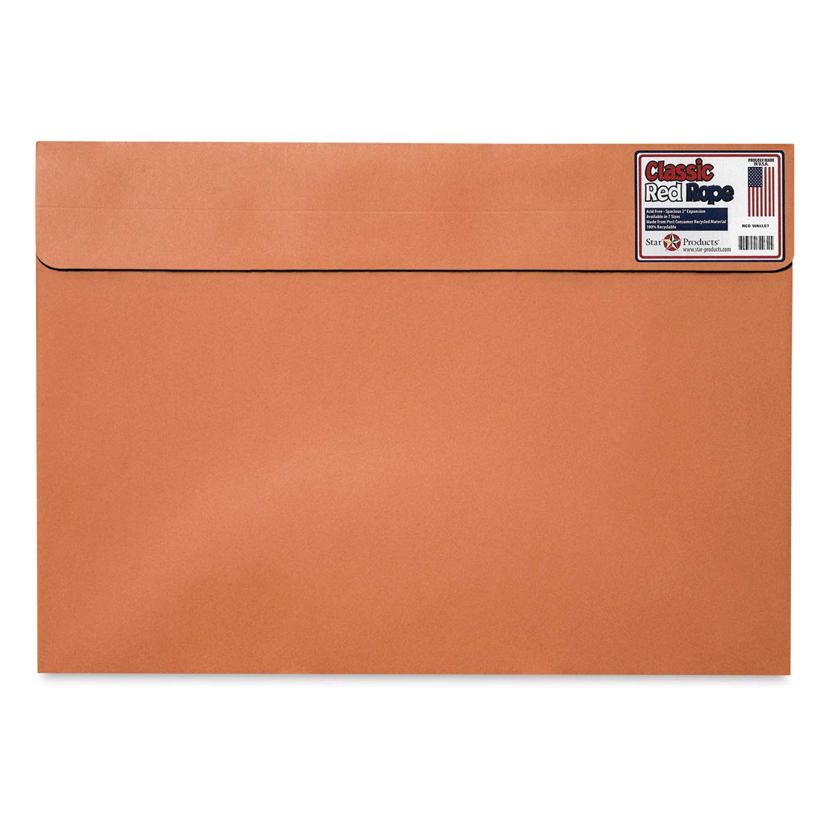 Star Products Red Fiber Envelope, 20 x 14 x 2 Inches