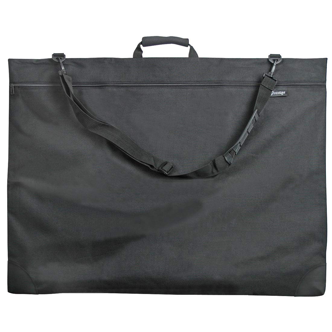 Durable Water-Resistant Nylon, Black Soft-Sided Portfolio 20" x 26"