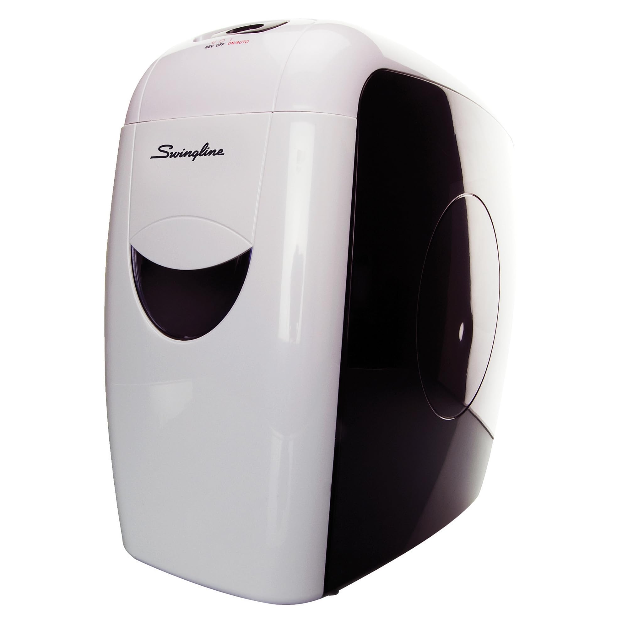 GBC Paper Shredder, 7 Sheet Capacity, Super Cross-Cut, 1 User, Personal, style+ (1758581), White/Black