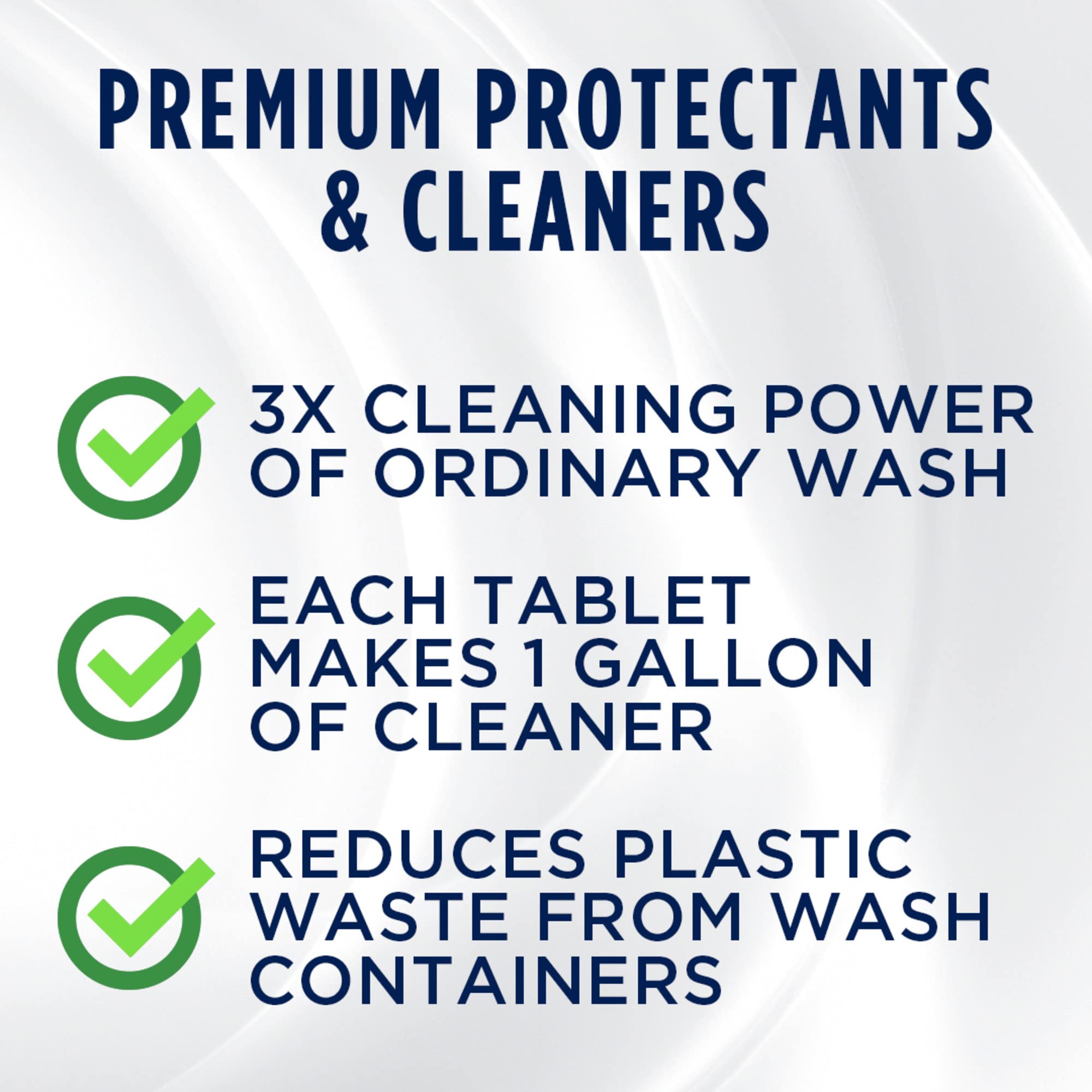 303 (230395) Products Automotive Instant Windshield Washer - 3x Cleaning Power - Super Concentrated Tablets - Just Add Water, 25 Tablet
