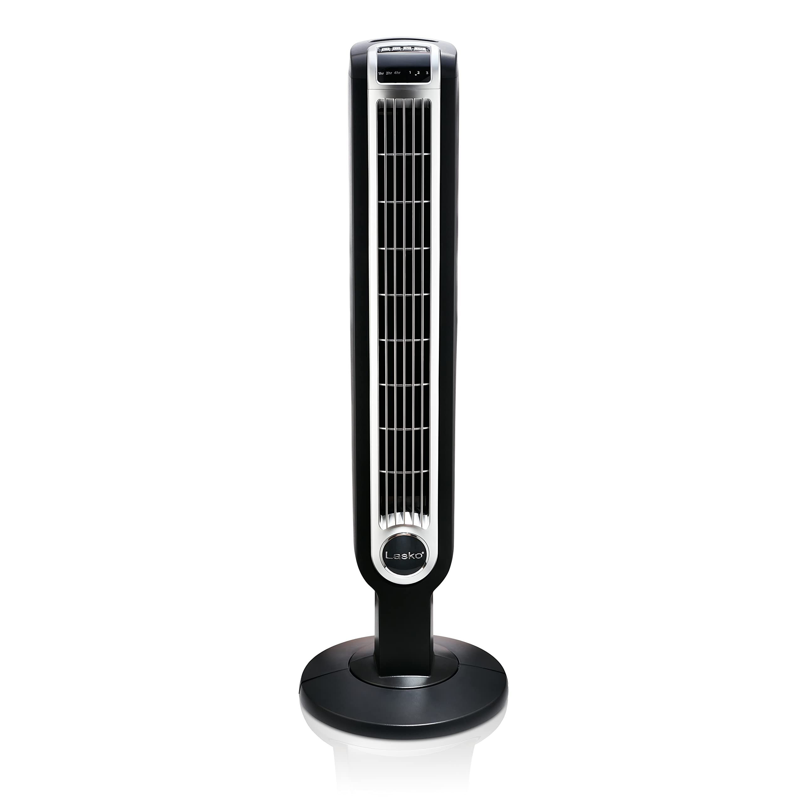 Lasko 2511 36β Oscillating 3-Speed Remote Control Tower Fan for Home, 36 Inch, Black