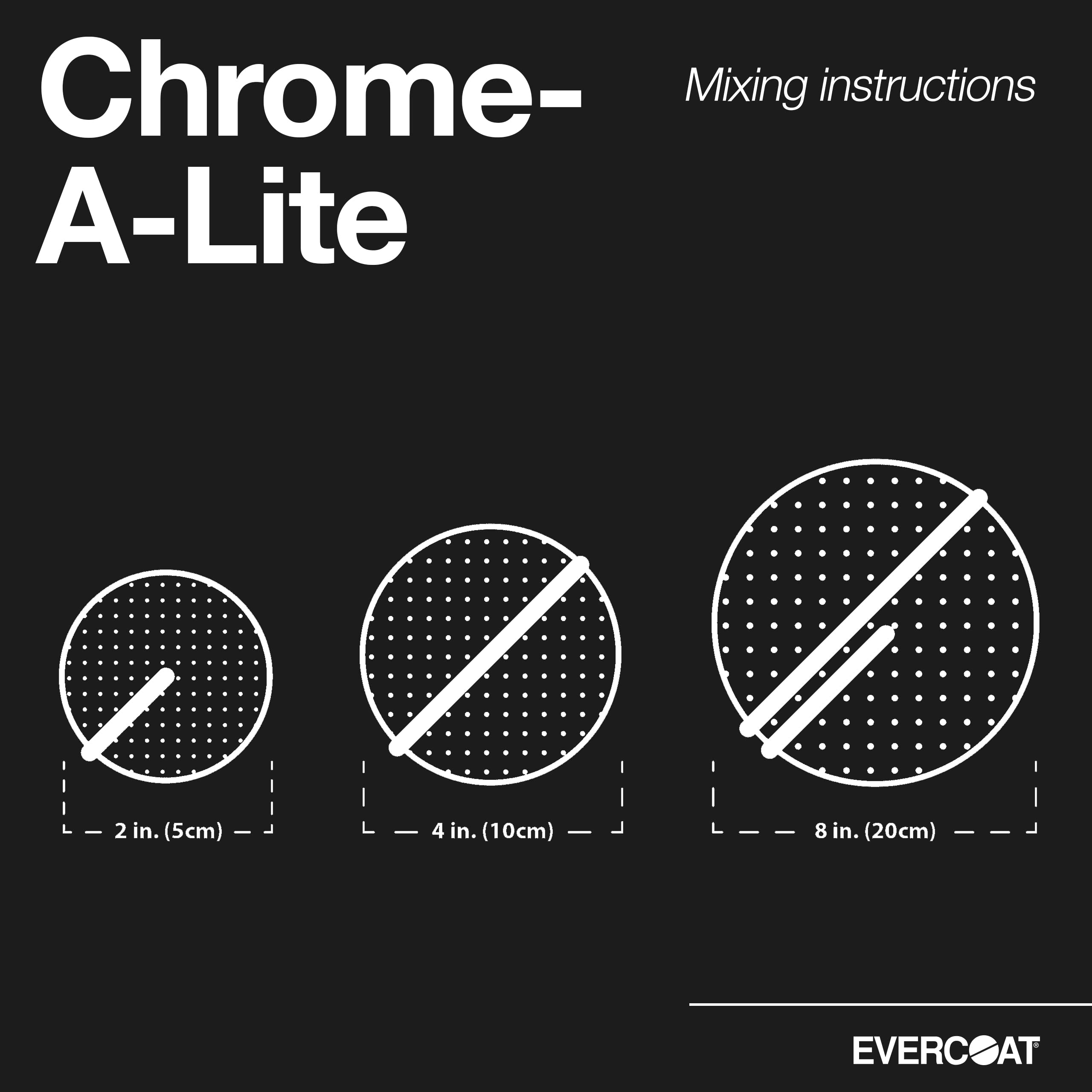 Evercoat Chrome-A-Lite Body Filler for Aluminum, Fiberglass, Galvanized Steel, and More - 128 Fl Oz