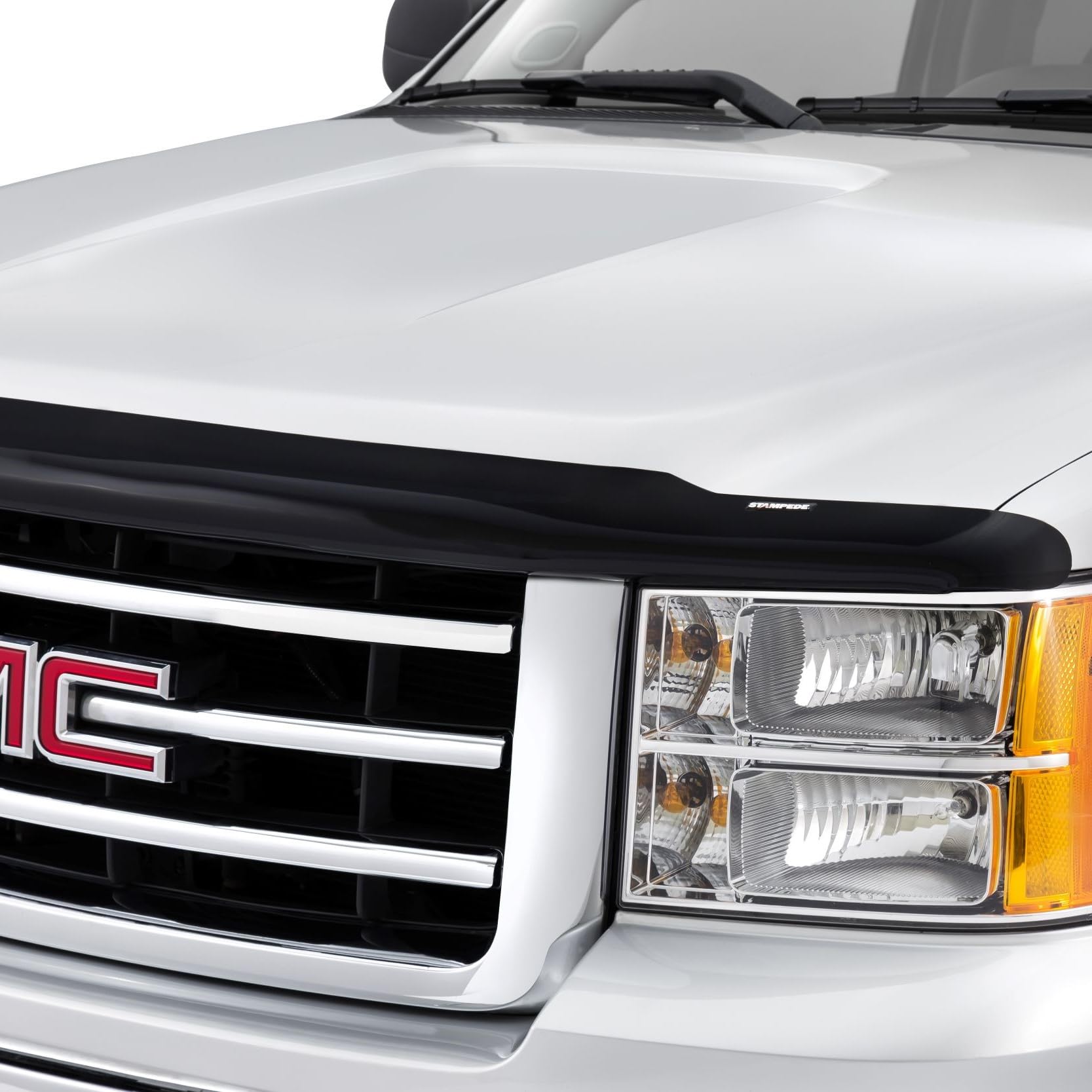 Stampede 2045-2 Vigilante Premium Smoke Bug Shield Hood Protector for GMC Acadia