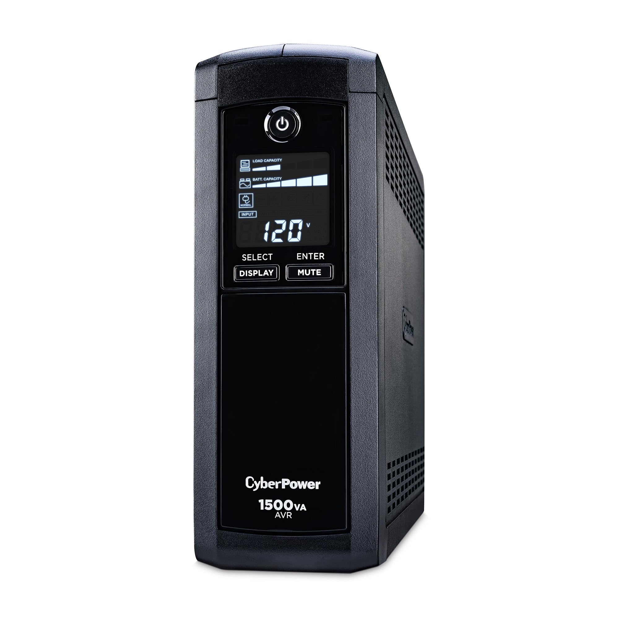 CyberPower CP1500AVRLCD Intelligent LCD UPS System, DISCONTINUED * SEE NEW UPDATED MODEL CP1500AVRLCD3 *