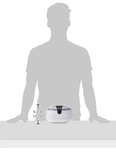 Sonic Wave CD-2800 Ultrasonic Jewelry & Eyeglass Cleaner (White/Gray)(package may vary)