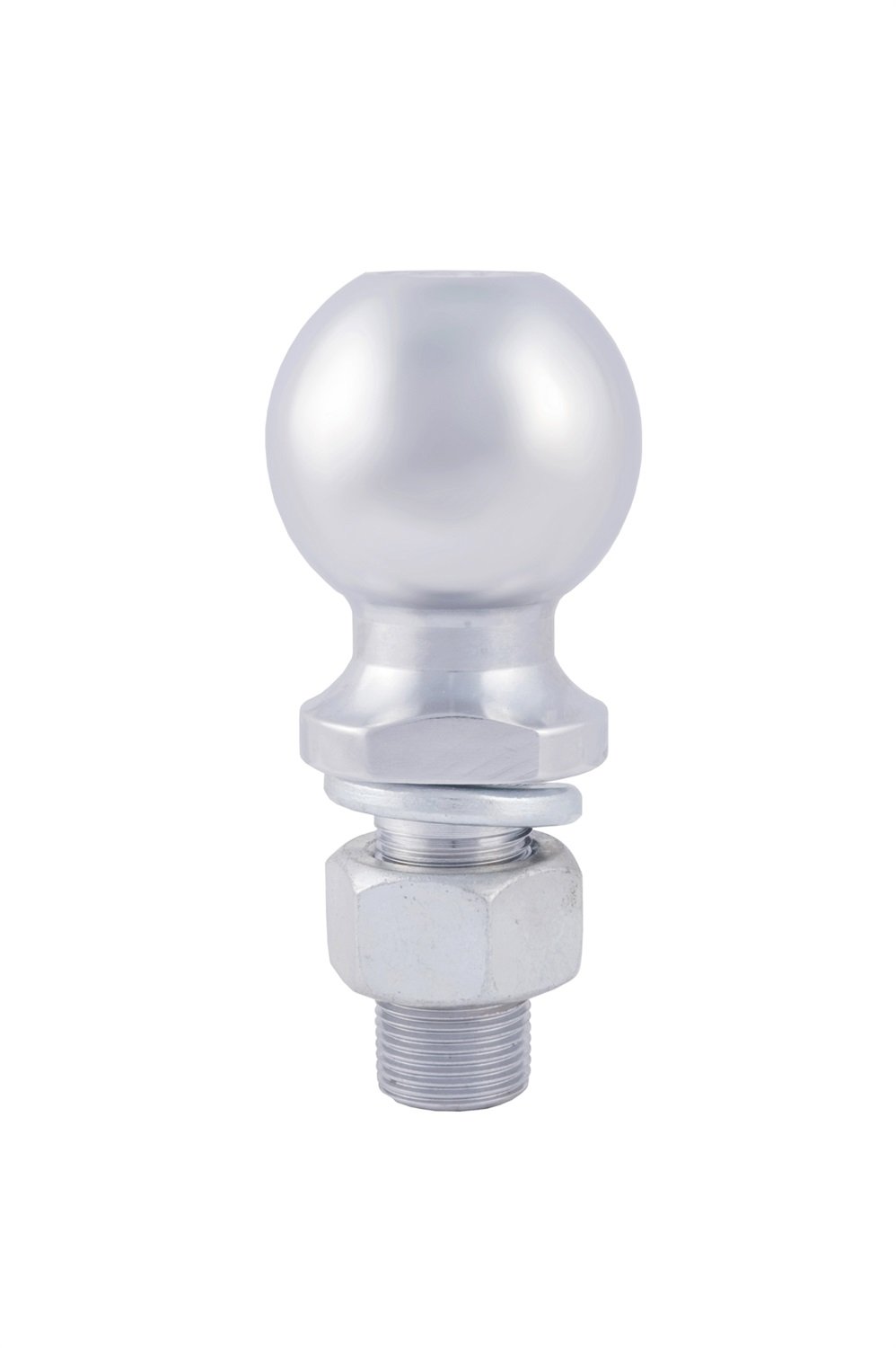 CURT 40067 Chrome Trailer Hitch Ball, 7,500 lbs, 2-5/16-Inch Diameter, 1 x 2-1/8-Inch Shank