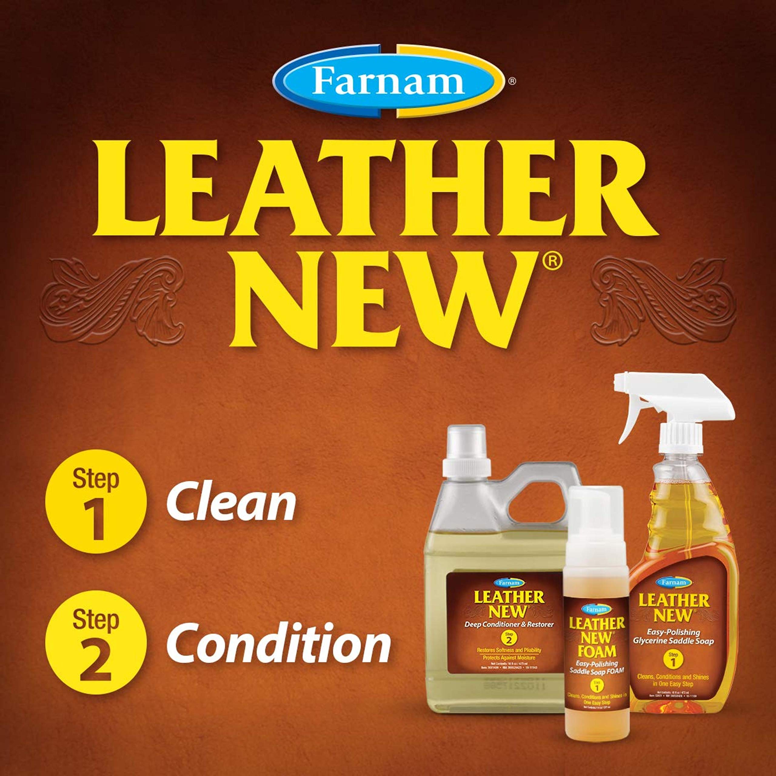 Leather New Deep Conditioner & Restorer - 16 ounce