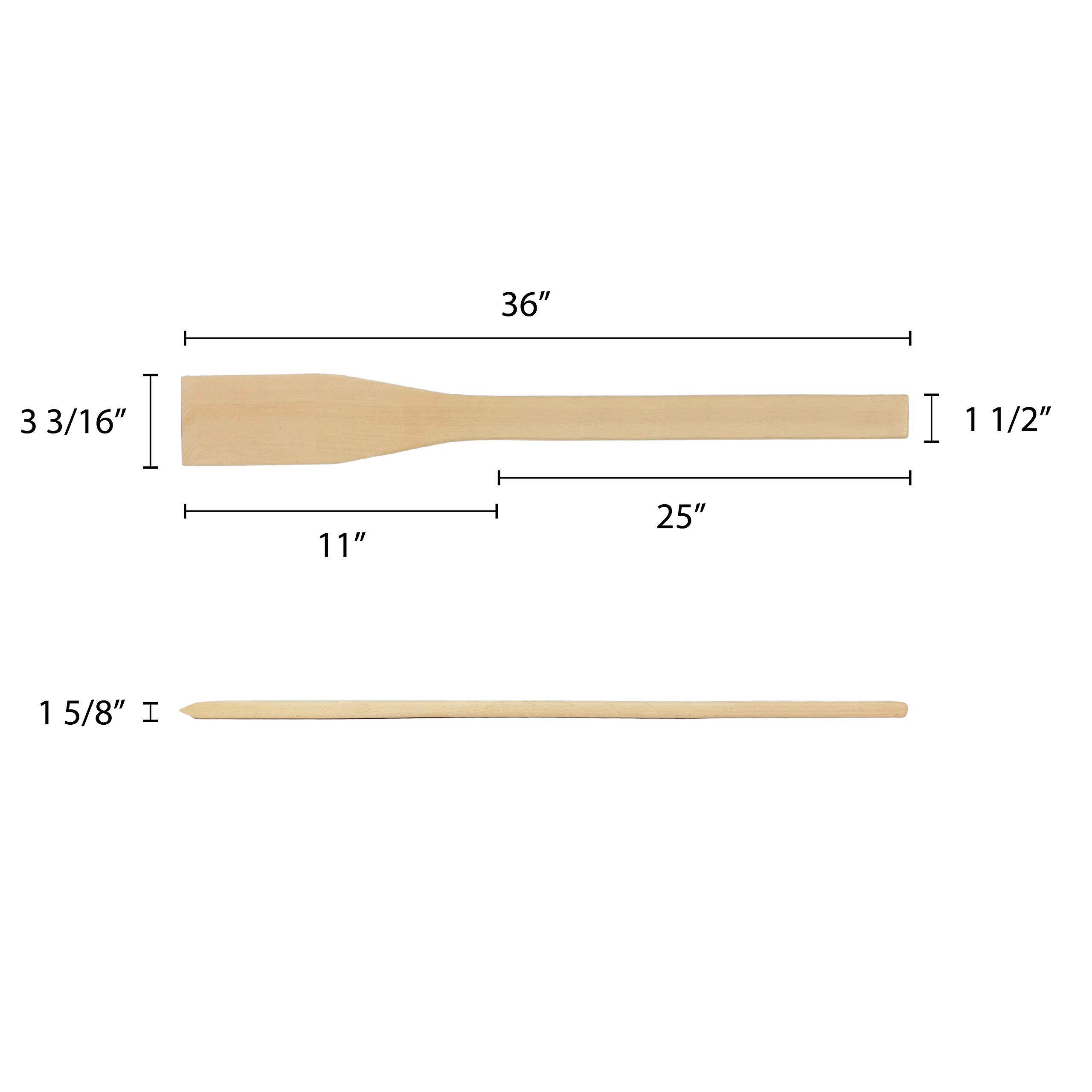 Thunder Group WDTHMP036 Wooden Mixing Paddle, 36-Inch