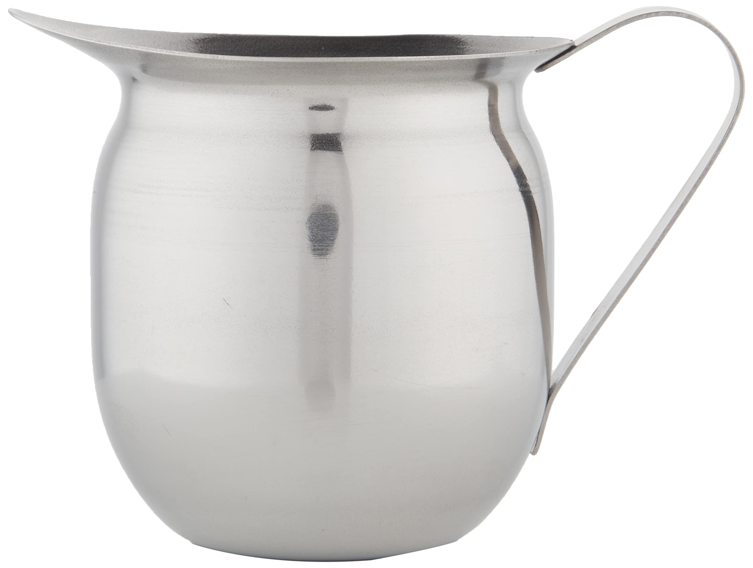 Winco Stainless Steel Bell Creamer, 8-Ounce, Medium
